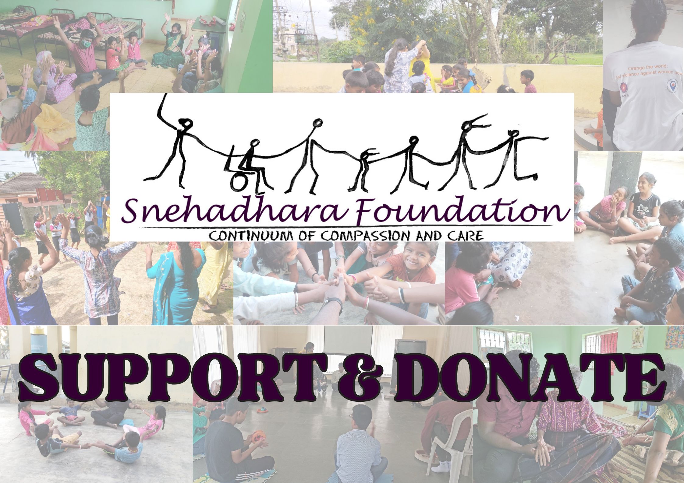 Support Our Work - Snehadhara Foundation